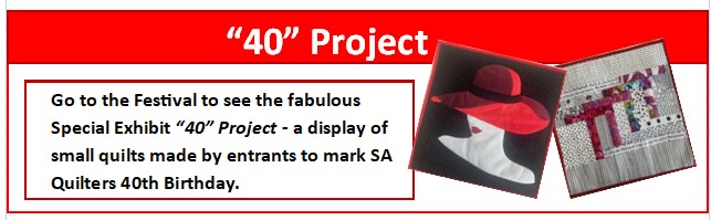 FESTIVAL OF QUILTS – SA QUILTERS